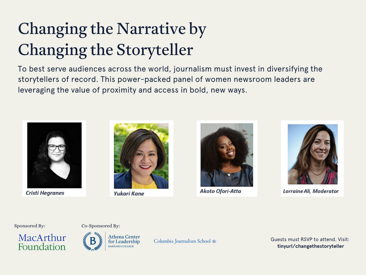 SPARK :: Changing the Narrative by Changing the Storyteller :: A Panel ...