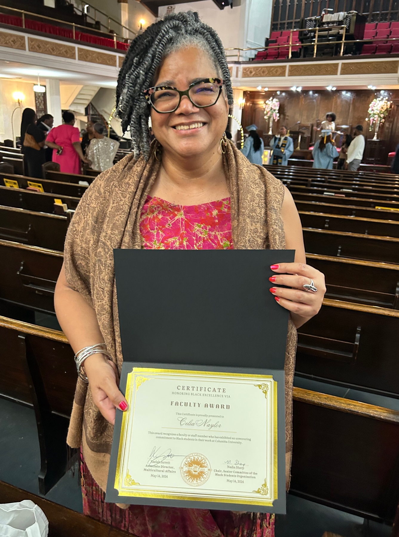 The Faculty Award honoring Black Excellence by the Black Student ...