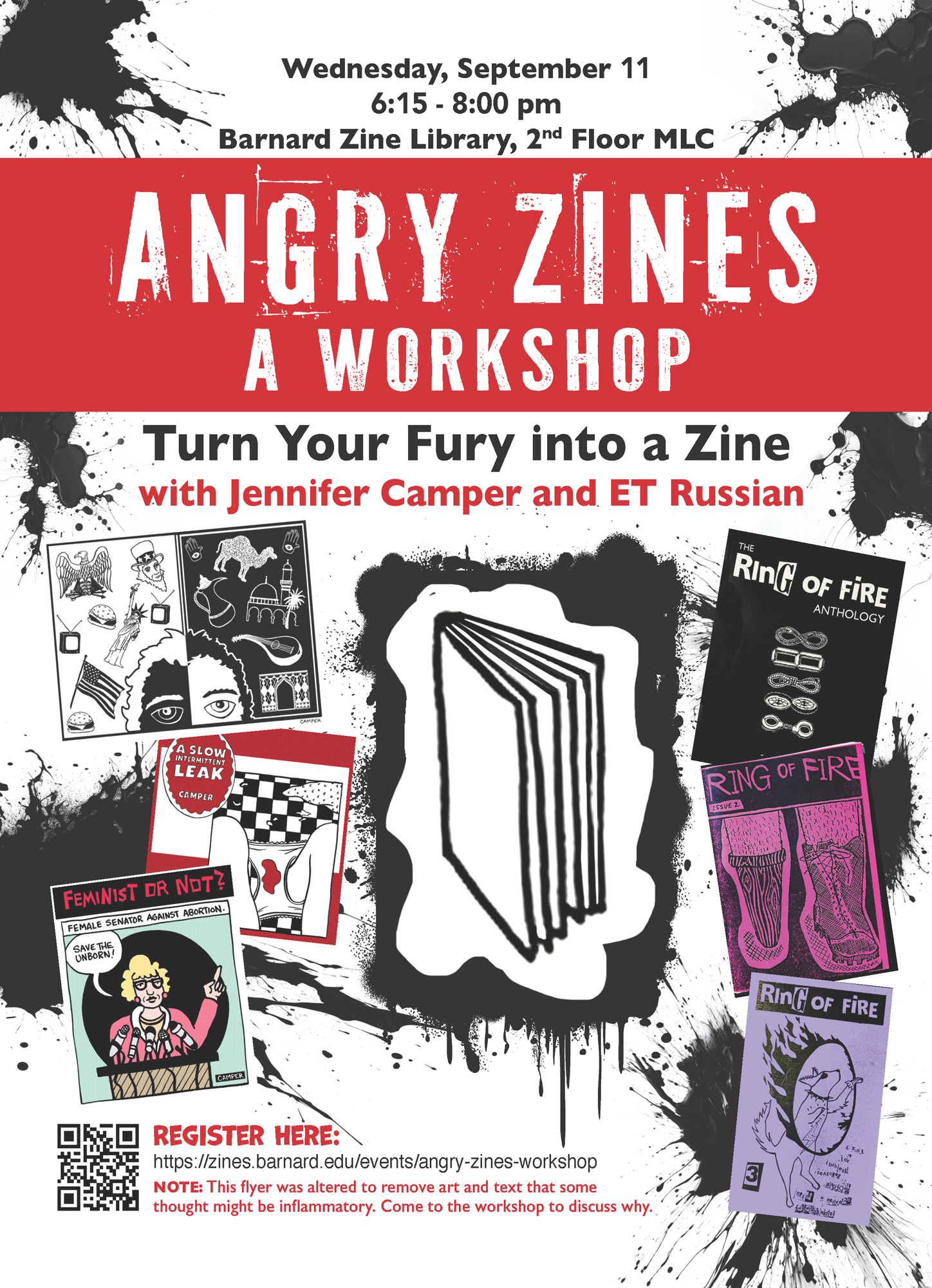 Angry Zines: A Workshop | Barnard College