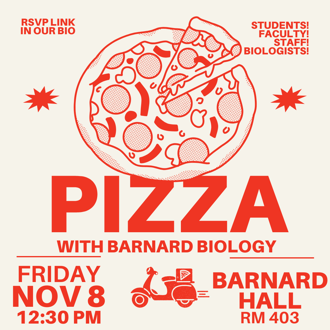 Biology Department Pizza Party | Barnard College