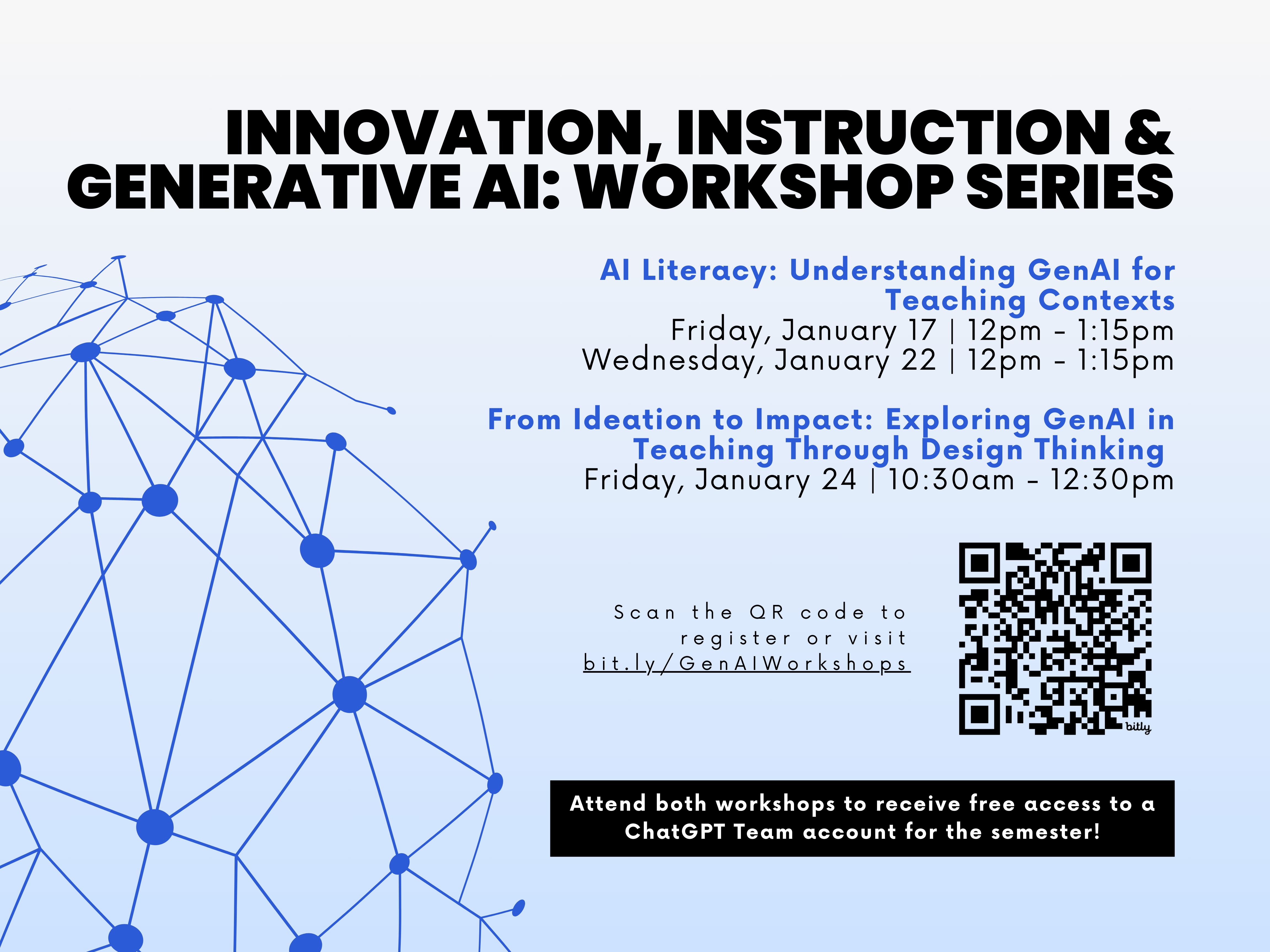 Innovation, Instruction & Generative AI: Workshop Series | Barnard College