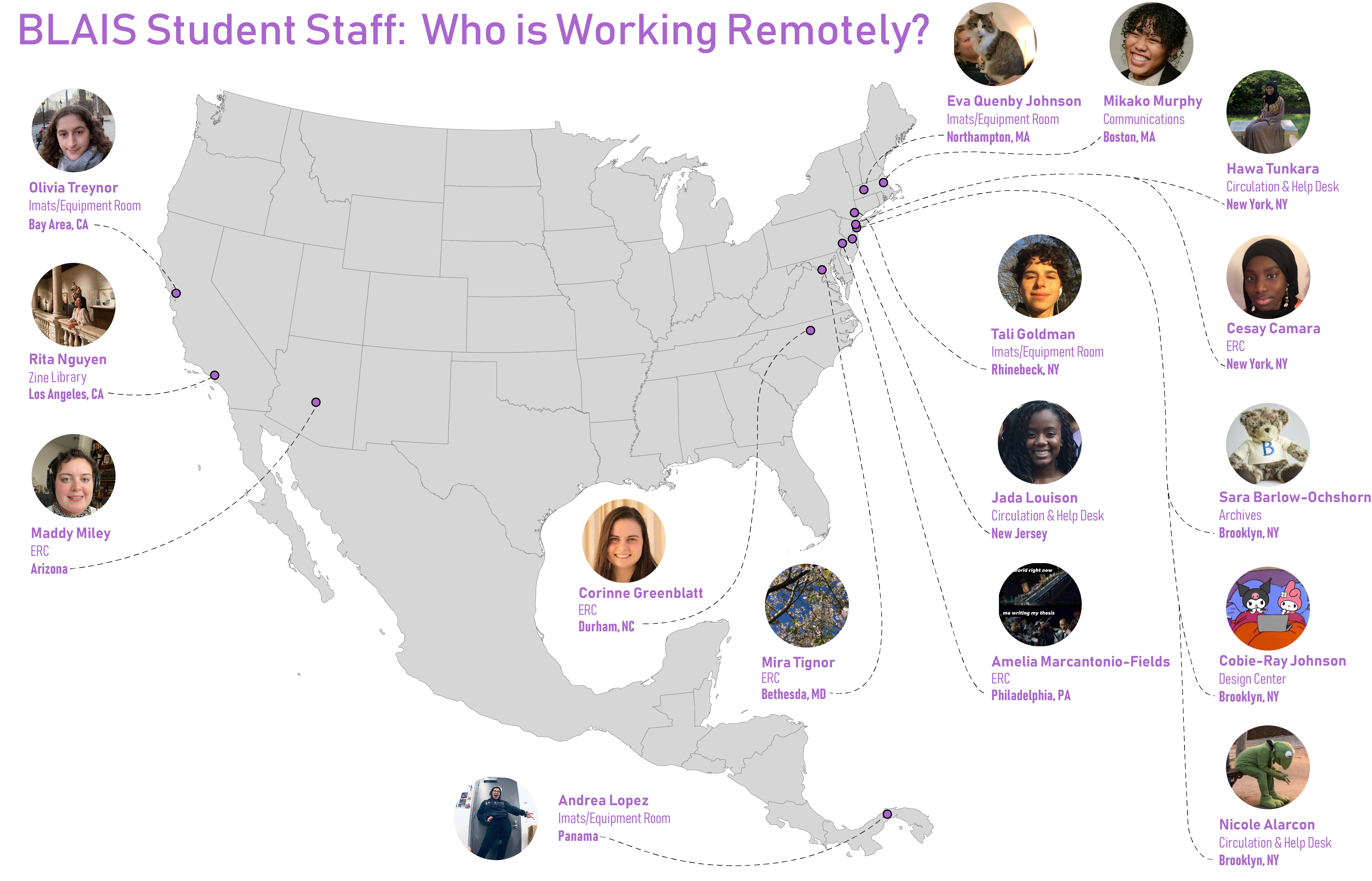 Student Appreciation Map | Barnard College